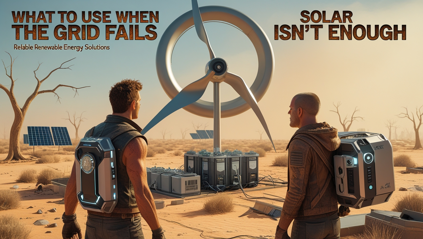 What to Use When the Grid Fails and Solar Isn’t Enough - Survival Power ...